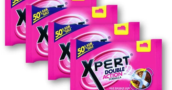 Buy Online Xpert Double Action Formula Dishwash Bar 120 g (Pack of 4 ...